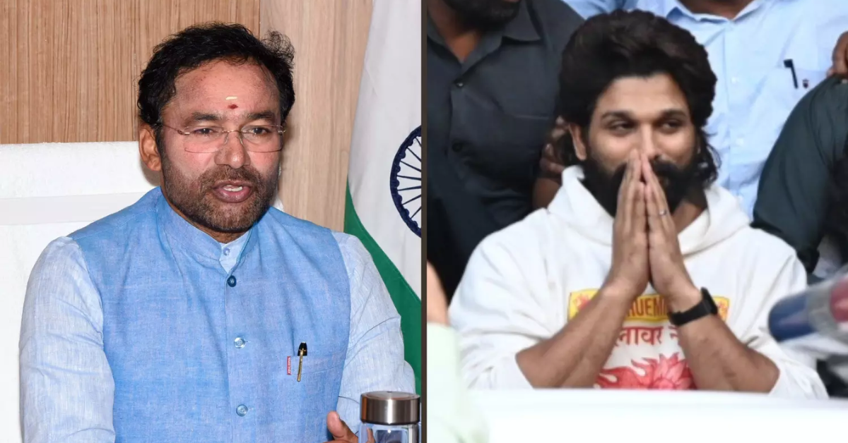 Allu Arjun’s Arrest Irresponsible and Unwarranted, Says Kishan Reddy ...