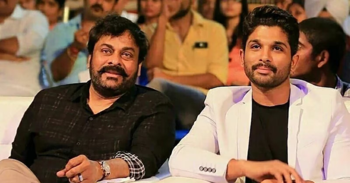 Mega Iconic Moment: Allu Arjun Reunites with Chiranjeevi in Heartfelt ...
